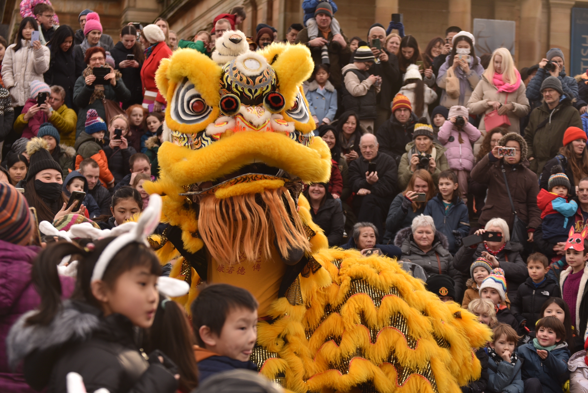 Traditional Lion Dance - Yee's Hung Ga Edinburgh